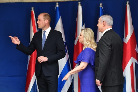Prince William Meets Prime Minister Benjamin Editorial Stock Photo ...