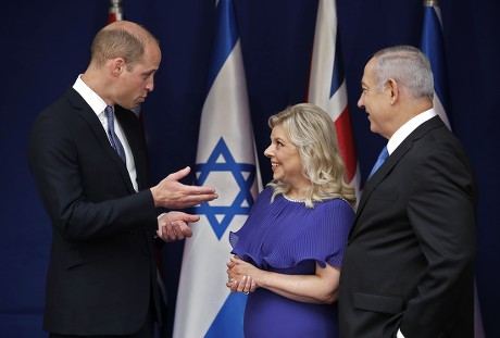 Britains Prince William Meets Israeli Prime Editorial Stock Photo ...