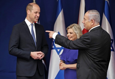 Britains Prince William Meets Israeli Prime Editorial Stock Photo ...