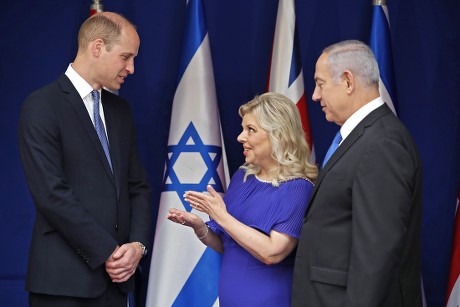 Britains Prince William Meets Israeli Prime Editorial Stock Photo ...