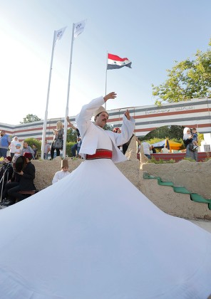 Syrian Dancers Perform Traditional Dervish Dance Editorial Stock Photo ...