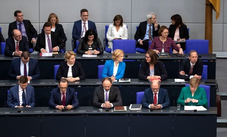 Cabinet Members State Secretaries Sit On Editorial Stock Photo - Stock ...