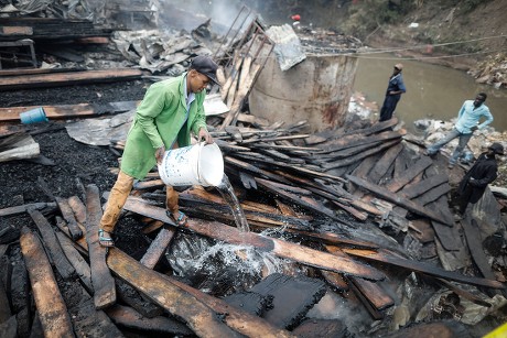 __COUNT__ Market fire kills 15 in Kenyan capital, Nairobi, Kenya - 28 ...
