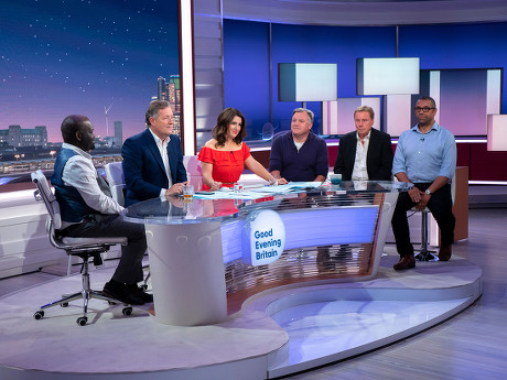 'Good Evening Britain' TV show, London, UK - 28 Jun 2018 Stock Pictures ...