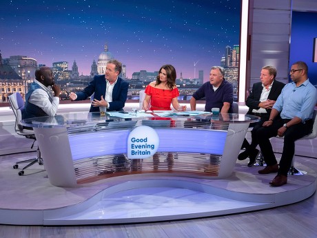 'Good Evening Britain' TV show, London, UK - 28 Jun 2018 Stock Pictures ...
