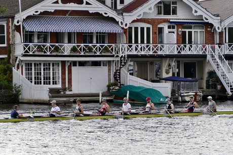 Rowers Train Into Evening Regatta Which Editorial Stock Photo - Stock ...