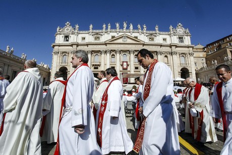 Archbishops Attend Mass Bless Palliums New Editorial Stock Photo ...