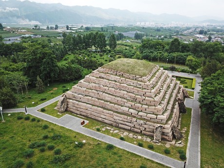 The Gaogouli Mausoleum, Ji'an, Jilin Province, China - 27 Jun 2018 ...