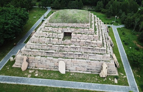 The Gaogouli Mausoleum, Ji'an, Jilin Province, China - 27 Jun 2018 ...