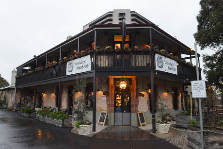 Exterior View On Uraidla Hotel South Editorial Stock Photo - Stock ...