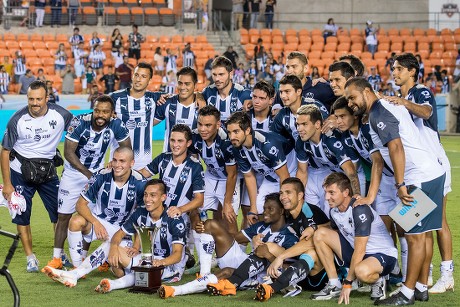 Monterrey Team Members Pose Trophy Following Editorial Stock Photo ...