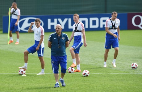 Russias National Soccer Team Players During Editorial Stock Photo ...