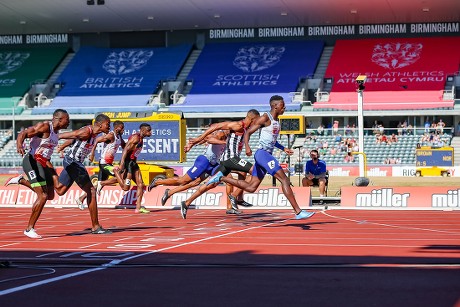 Reece Prescod 6 Wins Mens 100 Editorial Stock Photo - Stock Image ...