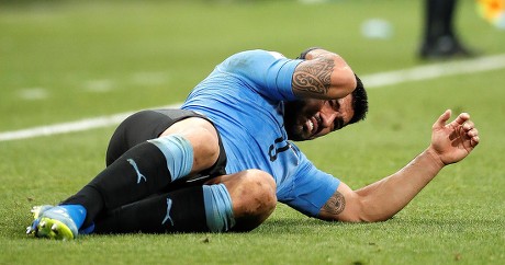 Uruguays Luis Suarez Reacts During Fifa Editorial Stock Photo - Stock ...