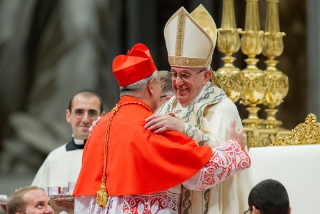 Cardinal Angelo De Donatis Pope Francis Editorial Stock Photo - Stock ...