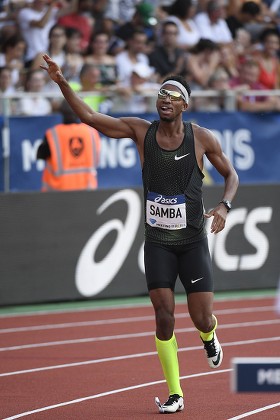 Abderrahman Samba During Paris Diamond League Editorial Stock Photo ...