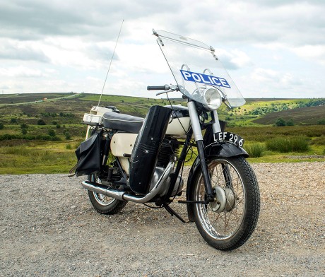 Auction of police motorcycle from TV show 'Heartbeat', Solihull, West ...