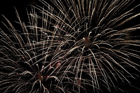 Fireworks Seen South Lawn White House Editorial Stock Photo - Stock ...