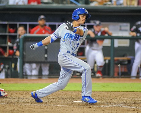 Omaha Infielder Nicky Lopez 3 Bat Editorial Stock Photo - Stock Image ...