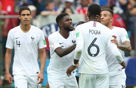 Raphael Varane France Samuel Umtiti France Editorial Stock Photo ...