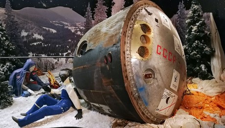 Landing Space Capsule Recreated Memorial Museum Editorial Stock Photo ...