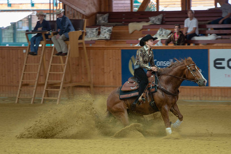 imágenes de FEI World Reining Championships, CS Ranch, Givrins, Switzerland - 06 Jul 2018 ...