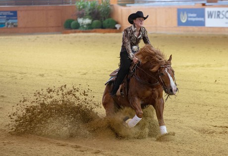 imágenes de FEI World Reining Championships, CS Ranch, Givrins, Switzerland - 06 Jul 2018 ...