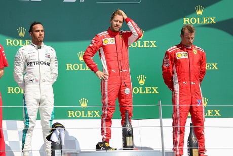 Sebastian Vettel Ger Ferrari During National Editorial Stock Photo ...