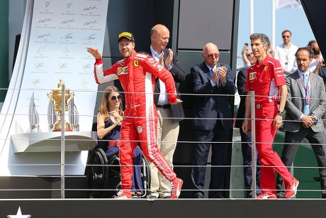 Sebastian Vettel Ger Ferrari Walks Like Editorial Stock Photo - Stock ...