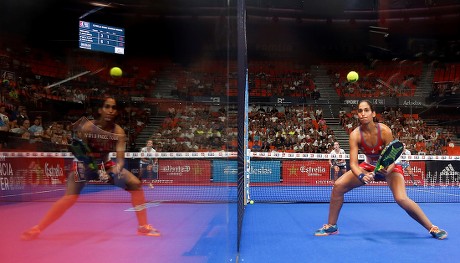 Spanish Paddle Players Maria Jose Sanchez Editorial Stock Photo - Stock ...