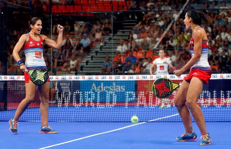 Spanish Paddle Players Maria Jose Sanchez Editorial Stock Photo - Stock ...