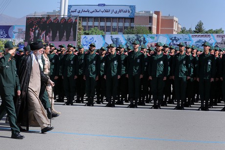 Graduation Ceremony Islamic Revolutionary Guard Corps Editorial Stock ...