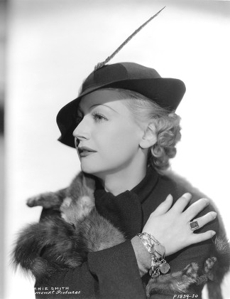 Actress Queenie Smith Publicity Photo Paramount Editorial Stock Photo ...