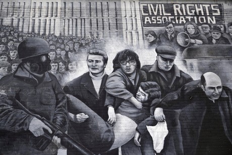 Mural Ira Resistance Political Mural Bogside Editorial Stock Photo ...