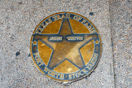Texas Trail Fame John Wayne American Editorial Stock Photo - Stock ...