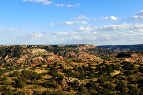 Wide Open Landscape Palo Duro Canyon Editorial Stock Photo - Stock ...