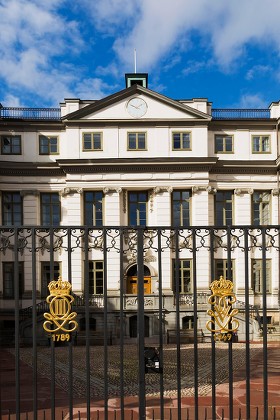 Swedish Supreme Court Building Ornate Black Editorial Stock Photo ...
