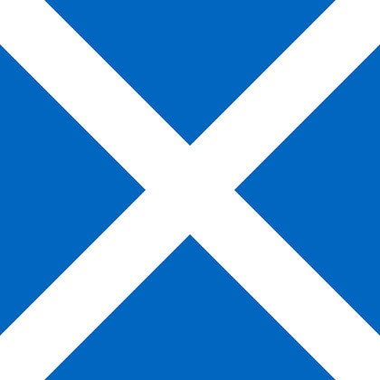 Official National Flag Scotland Editorial Stock Photo - Stock Image ...