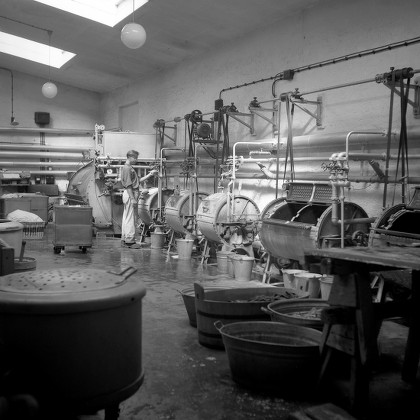 Worker Industrial Company Around 1950 Freiburg Editorial Stock Photo ...