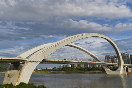Worlds First Large Span Skew Arch Editorial Stock Photo - Stock Image ...