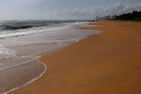 Contrastingly Clean Stretch Sri Lankas Golden Editorial Stock Photo ...