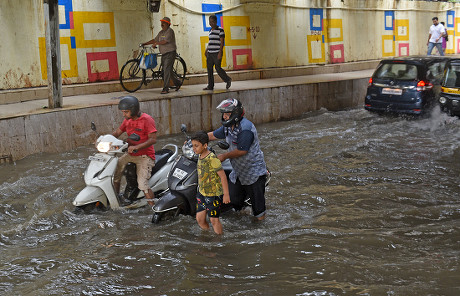 Water Logging Due Heavy Rain Milan Editorial Stock Photo - Stock Image ...