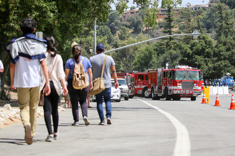 View Griffith Park Fire Fire Prompted Editorial Stock Photo - Stock ...