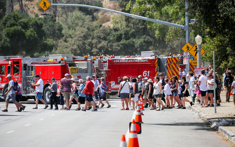 View Griffith Park Fire Fire Prompted Editorial Stock Photo - Stock ...