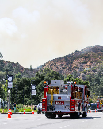 View Griffith Park Fire Fire Prompted Editorial Stock Photo - Stock ...