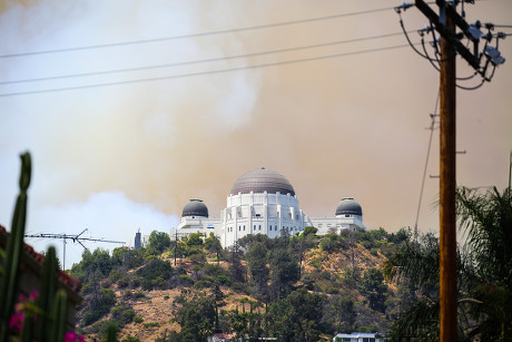 View Griffith Park Fire Fire Prompted Editorial Stock Photo - Stock ...
