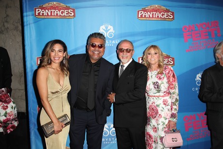 Nadine Velazquez George Lopez Emilio Estefan Editorial Stock Photo ...