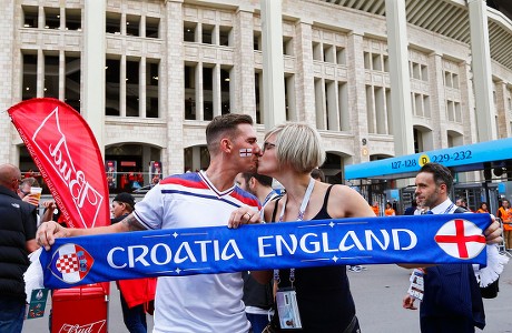 Soccer Fans Kiss Each Other They Editorial Stock Photo - Stock Image ...