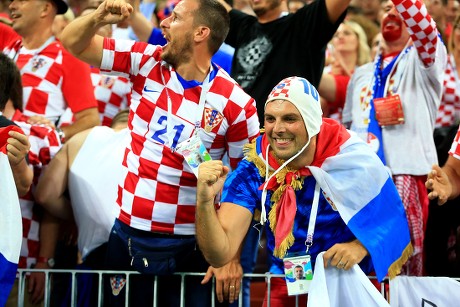 Croatia Fans Celebrate Editorial Stock Photo - Stock Image | Shutterstock