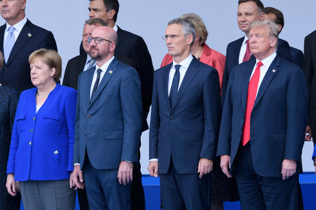 Angela Merkel Charles Michel Jens Stoltenberg Editorial Stock Photo ...